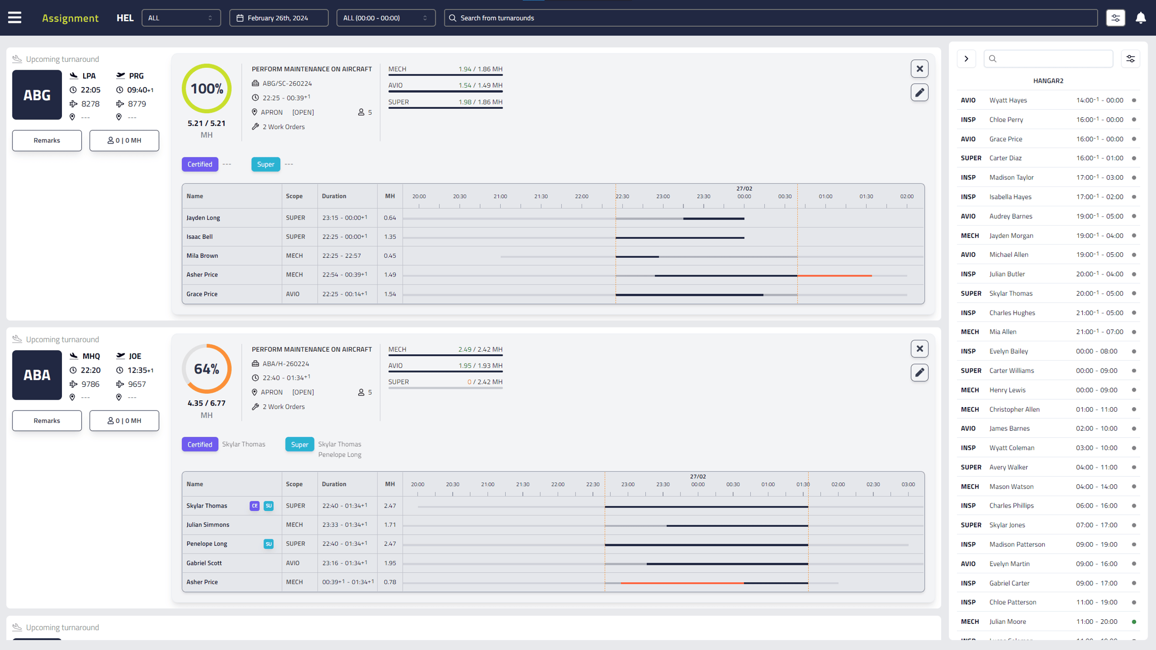 Automated aircraft maintenance planning and scheduling - a better way