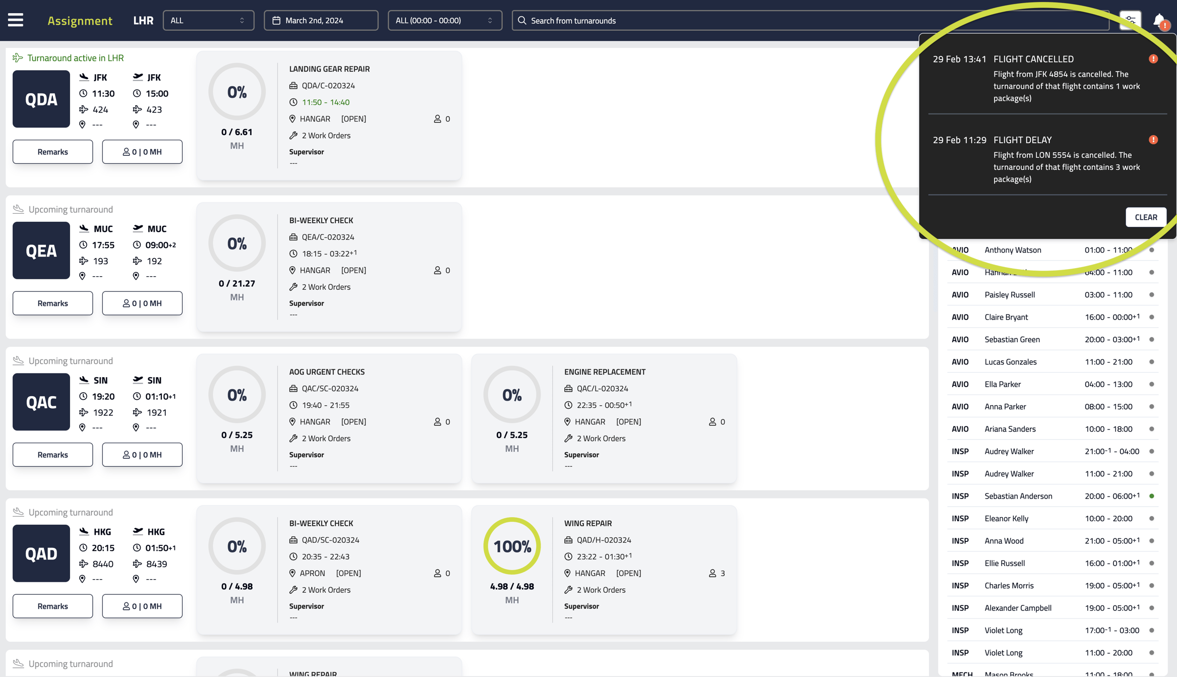 Automated aircraft maintenance planning and scheduling - a better way